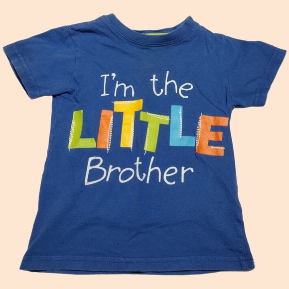 Shirts & Tops | Little Rebels Boys Toddlers 2t Im The Little Brother ...